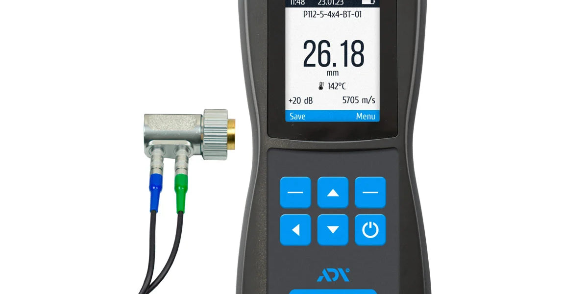 Ultrasonic Thickness Gauge UT25 A Scan and B Scan — Measuremart