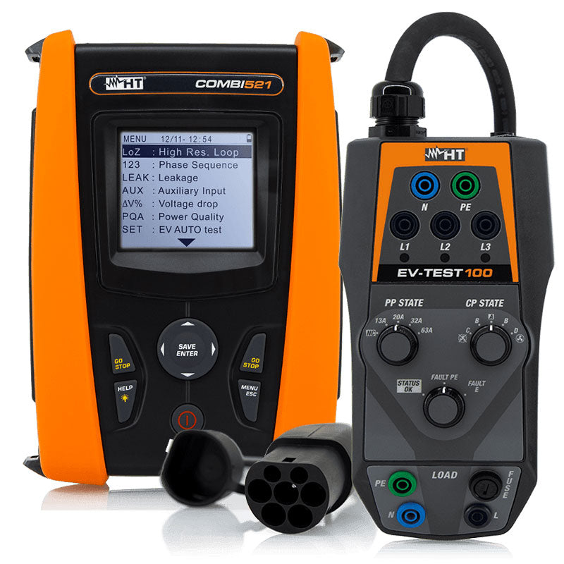 Electric Vehicle Charger Tester COMBI521EV — Measuremart