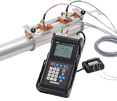 Ultrasonic Flowmeter for GRP HDPE Pipe UFP-2 Sensor Kit 7 — Measuremart