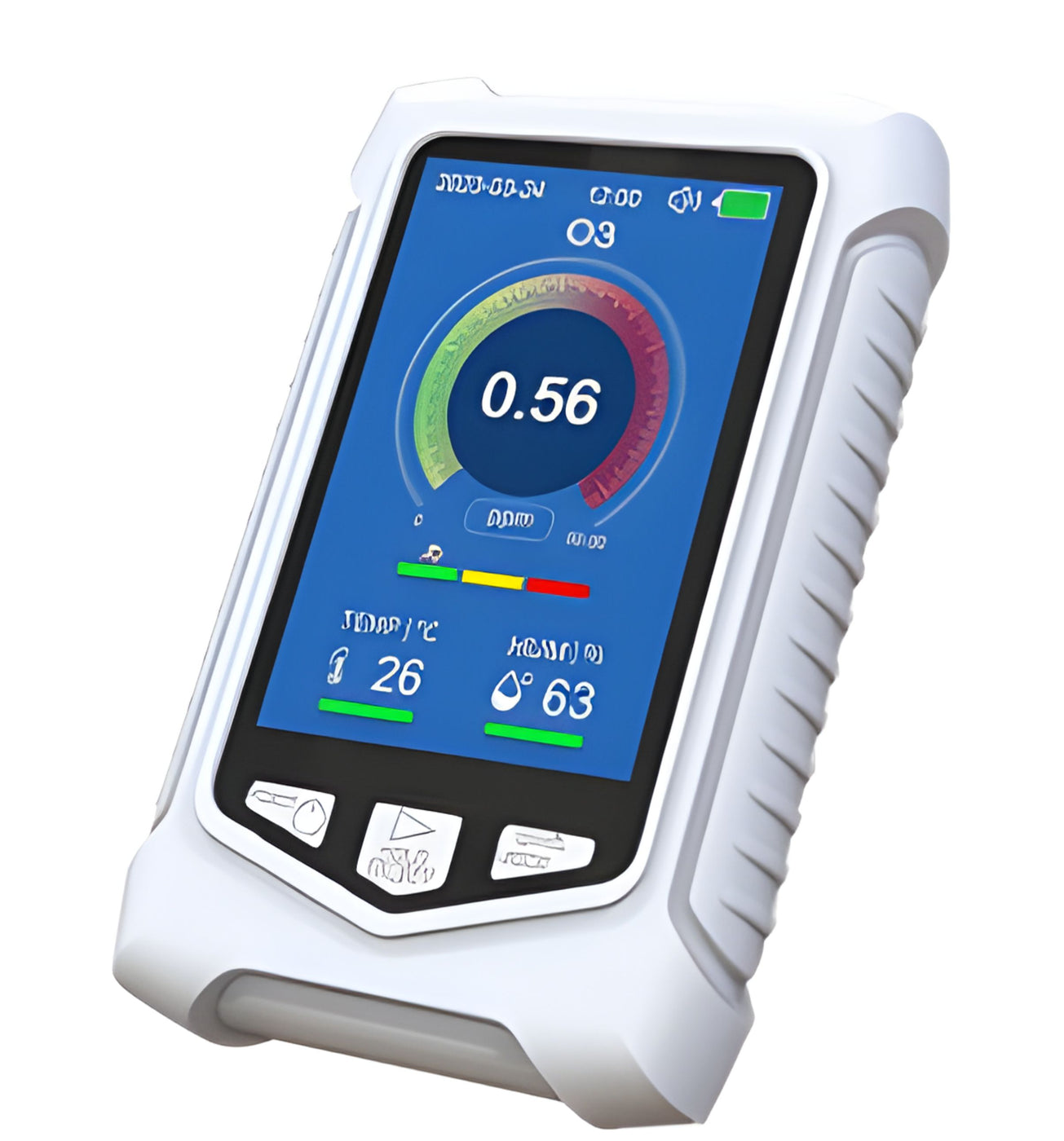 3-in-1 Ozone Detector: Precise Ozone, Temperature & Humidity Monitoring ...
