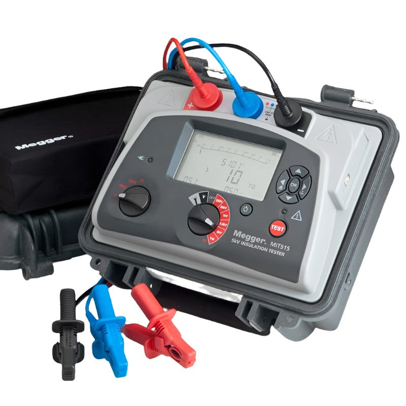 Megger MIT515 Insulation Resistance Tester Calibration — Measuremart