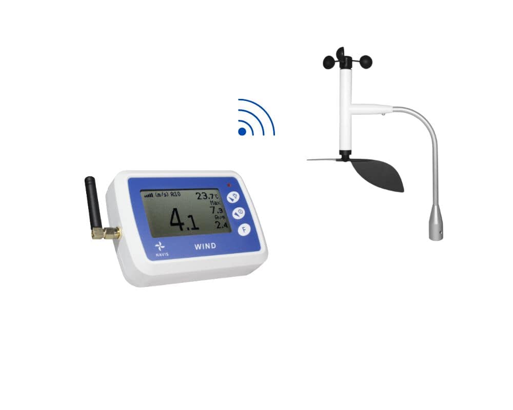 Wireless Anemometer Wind Direction Datalogger WL12/WSD — Measuremart